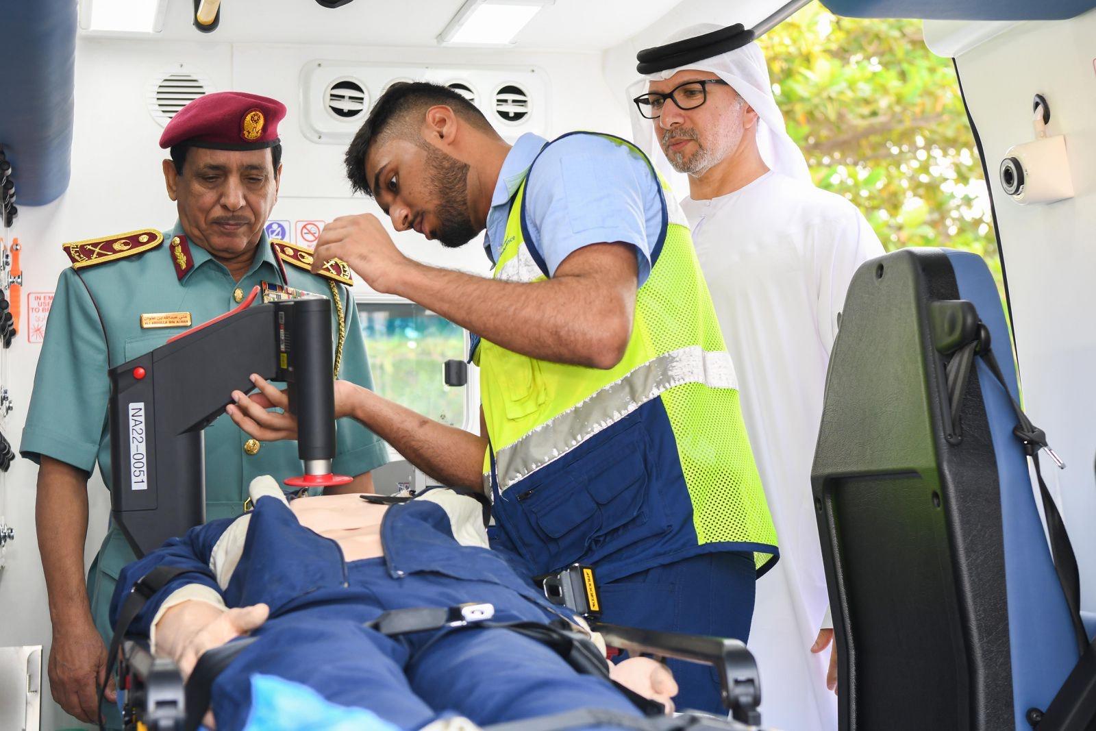 Commander-in-Chief of Ras Al Khaimah Police Commends National Ambulance ...